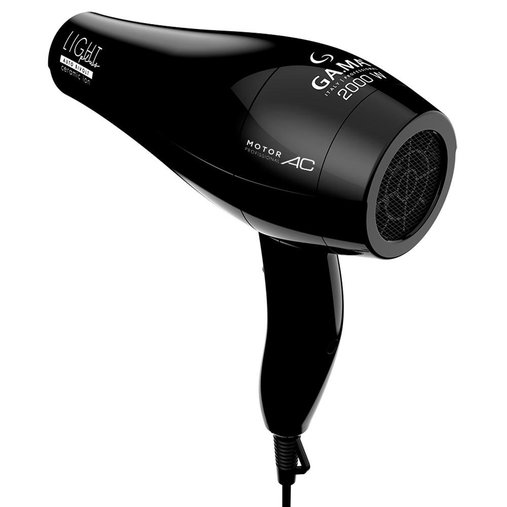 Secador de Cabelos Gama Light Plus Ceramic Ion, 2 Velocidades, 2 ...