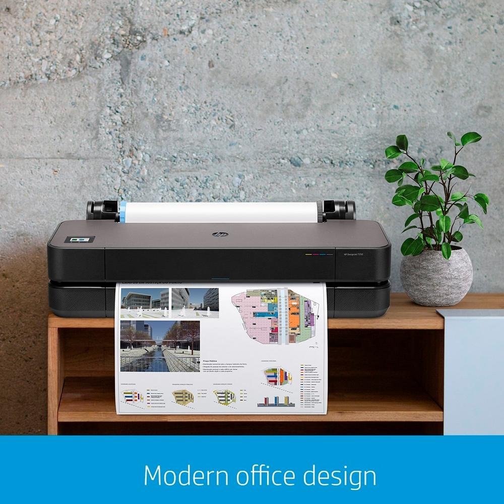 Impressora HP DesignJet T250, Jato de Tinta Térmico, Colorida, A3 ...