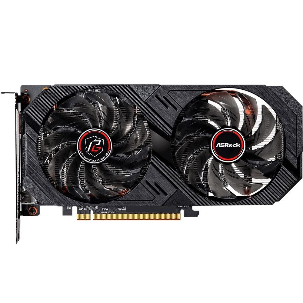 Placa Vídeo ASRock Radeon RX 6500 XT Phantom Gamin