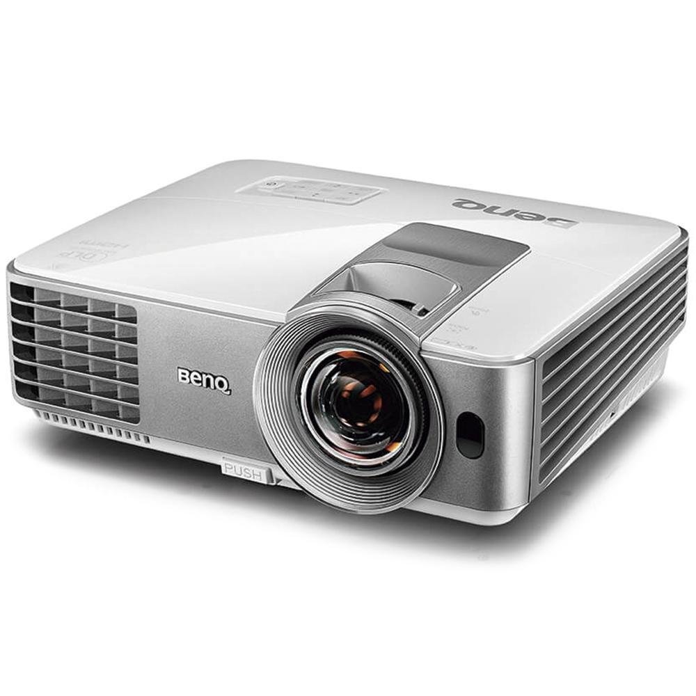 Projetor Benq 3200 Lumens + Tela de Projeção Retrátil Goldentec ...