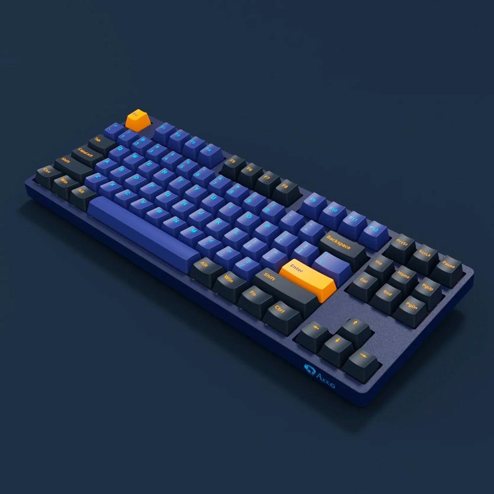 Teclado Mecânico Akko Cherry 87-Key Horizon DS - 6925758616379