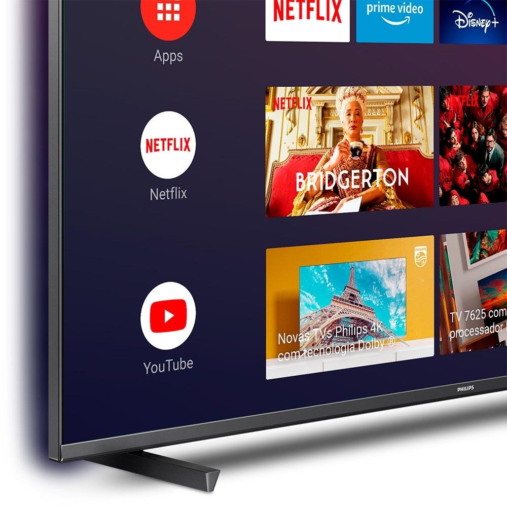 Smart TV Philips 55 Polegadas HD 4K | KaBuM!