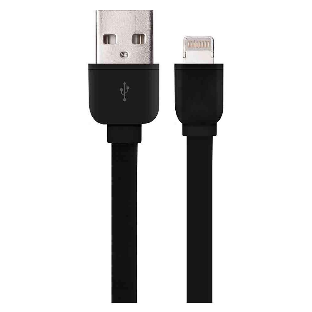 Cabo USB Flat X Lightning para Iphone Multi, 1 metro, Preto - WI327 ... Cabo USB Flat X Lightning para Iphone Multi, 1 metro, Preto - WI327 ...