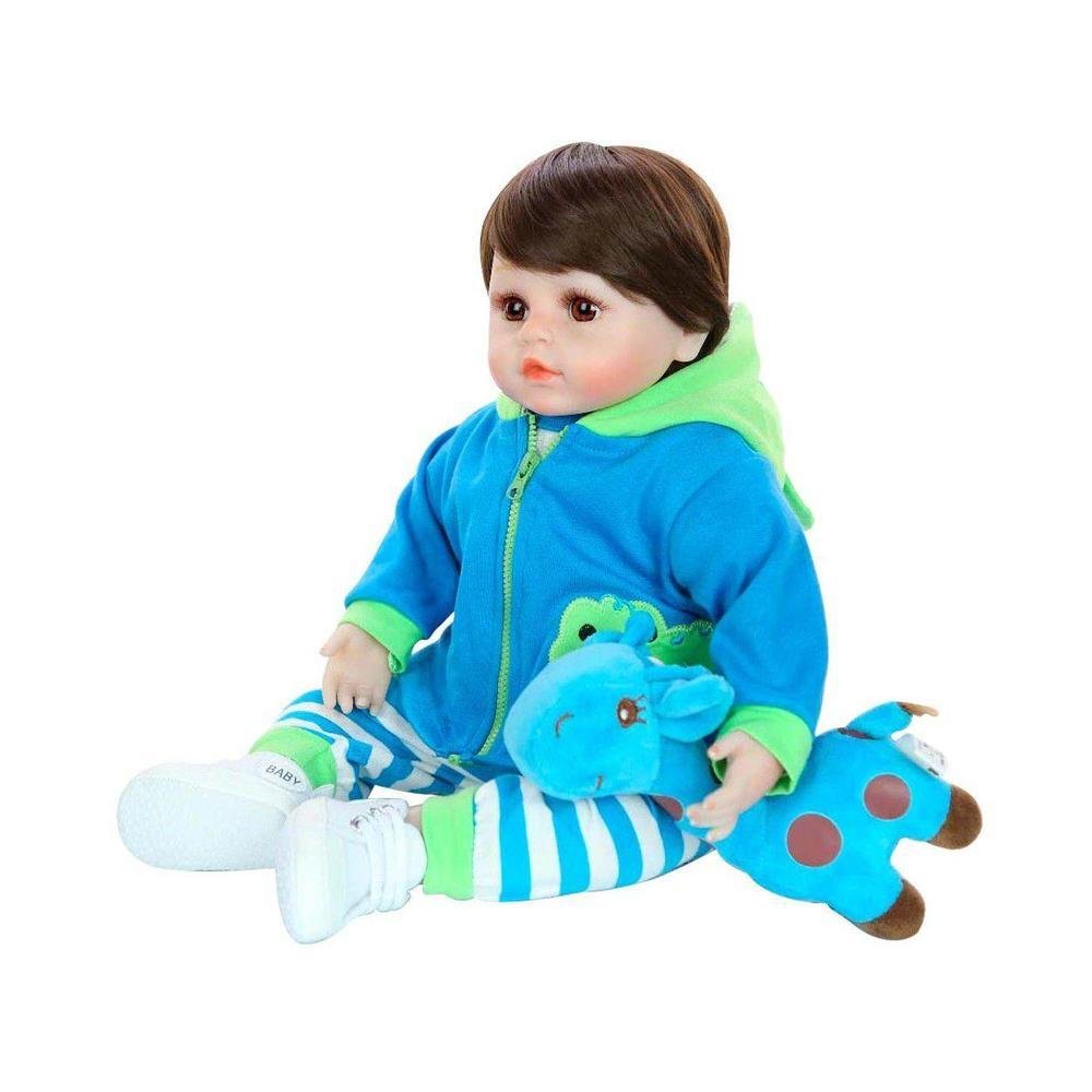 Bebê Reborn Gabriel Laura Baby 45cm com Acessórios