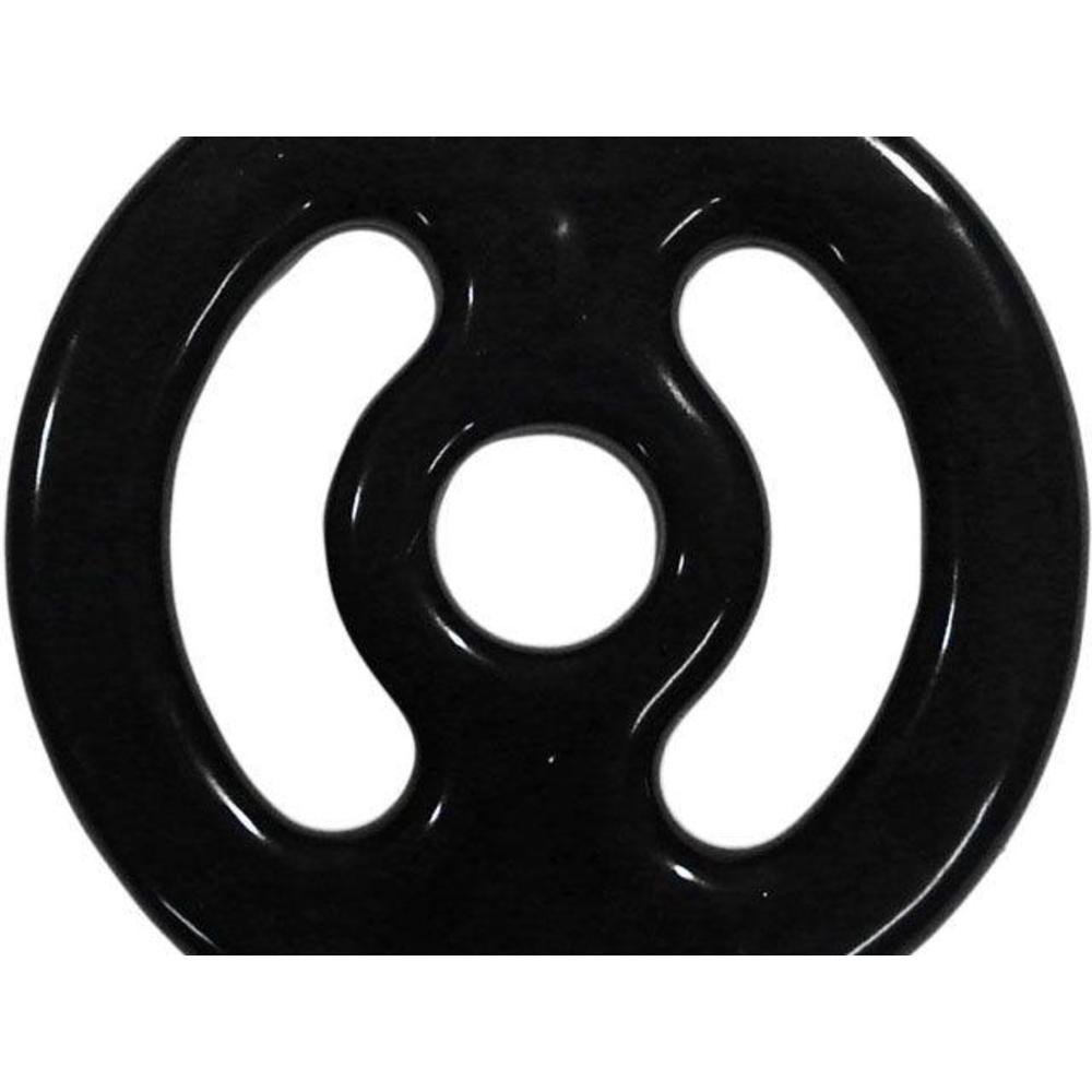 Anilha de Ferro Emborrachada 1 kg Polimet