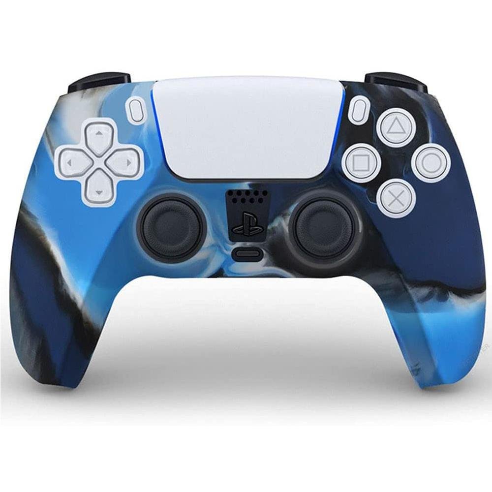Capa Case Silicone Camuflada Para Controle Ps5