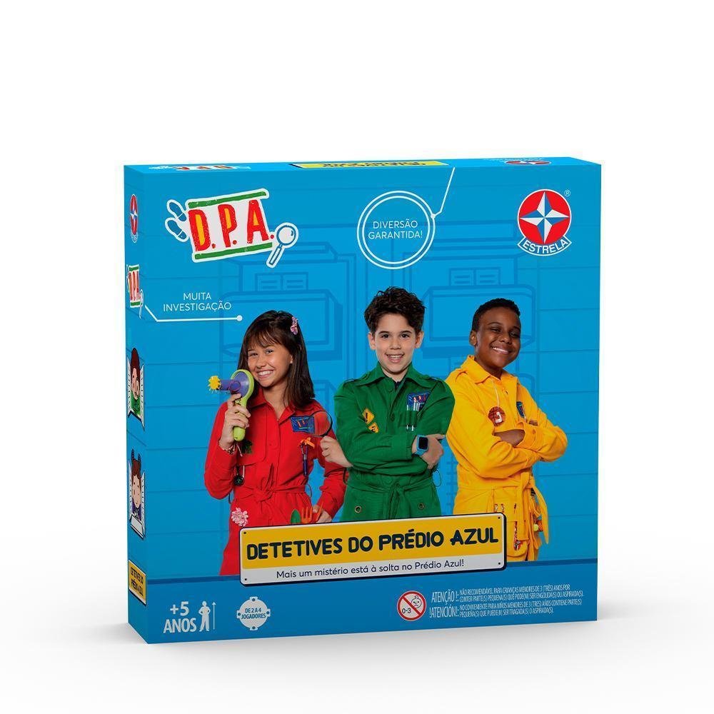 Jogo Detetives Do Prédio Azul DPA - Estrela | KaBuM!