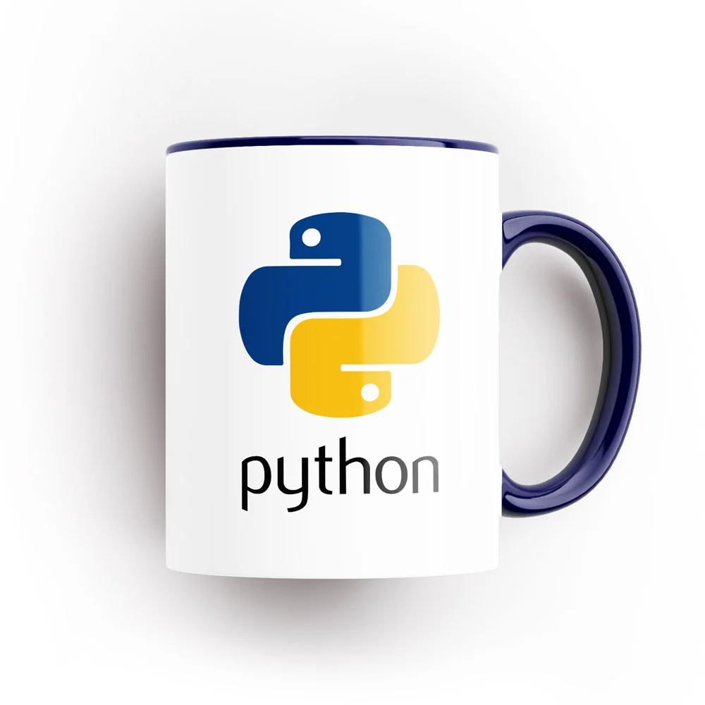 Caneca Python Geek nerd KaBuM