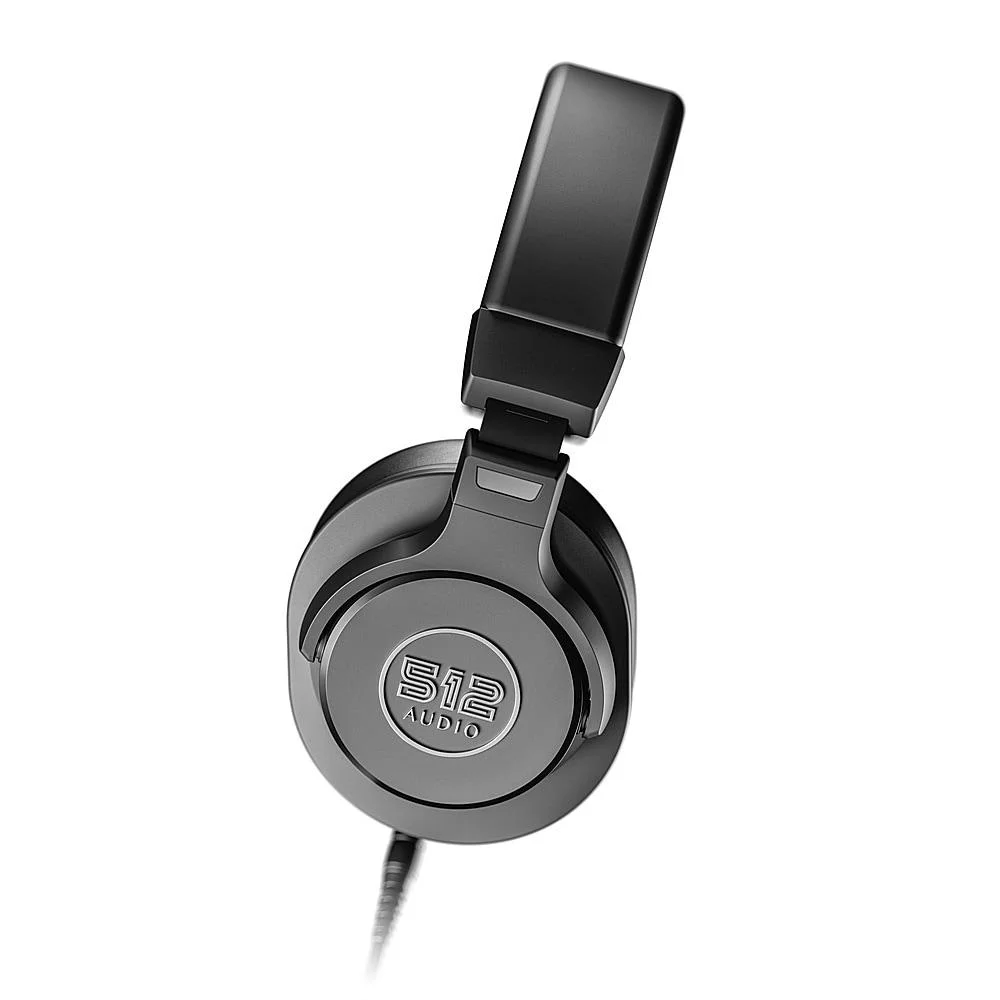Headphones 512 Audio Academy Studio Preto KaBuM