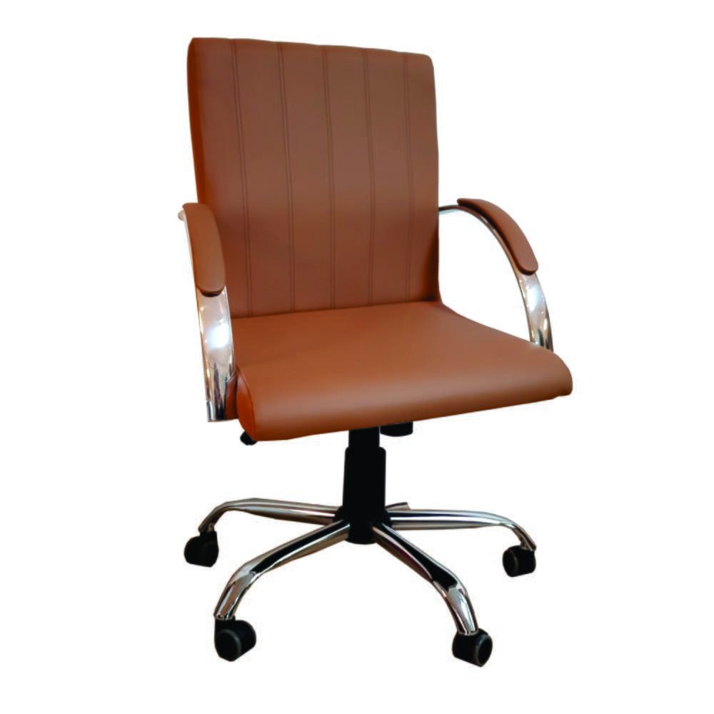 Cadeira Escritório, Base Cromada C/ Rodizio | KaBuM!