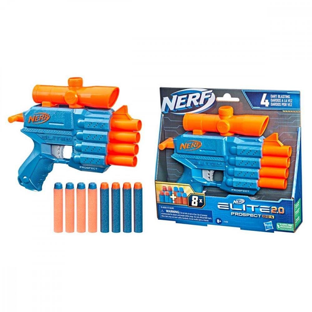 Lançador De Dardo Hasbro Nerf Elite Prospect | KaBuM! Lançador De Dardo Hasbro Nerf Elite Prospect | KaBuM!