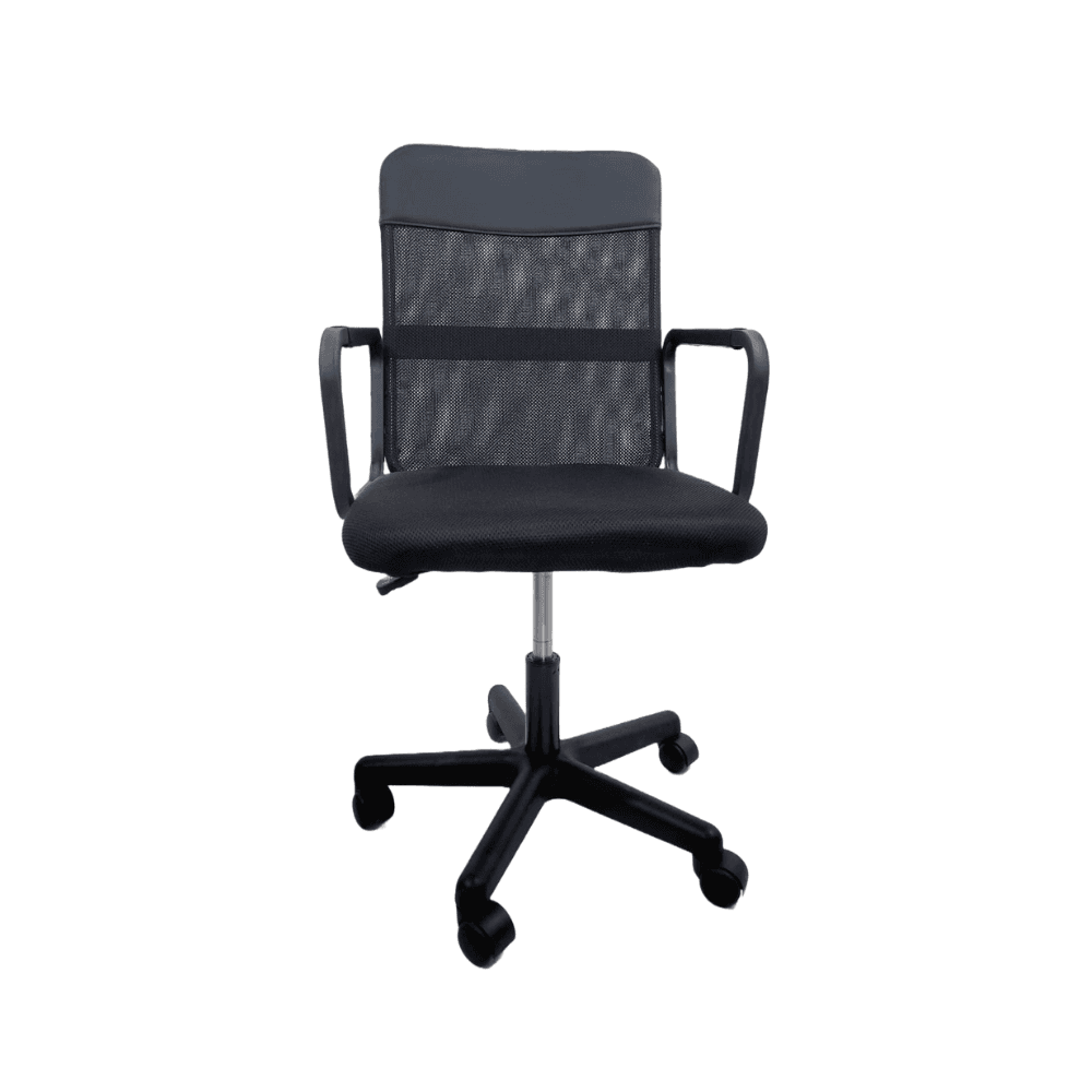 Kit com 6 Cadeiras Office Dublin Tela Mesh KaBuM