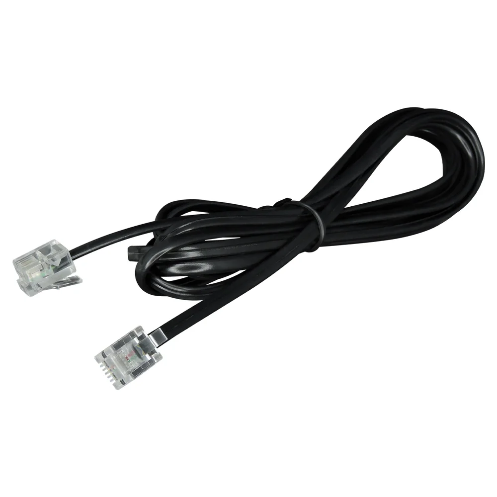 Cabo De Telefone 2 Metros Preto KaBuM