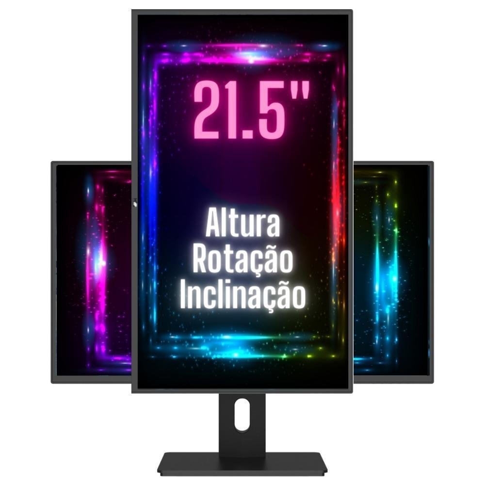 Monitor 215 Polegadas Led Ergonômico KaBuM
