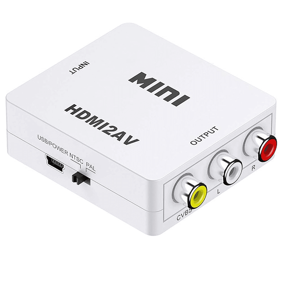 Adaptador Conversor Entrada HDMI Para Saida Av