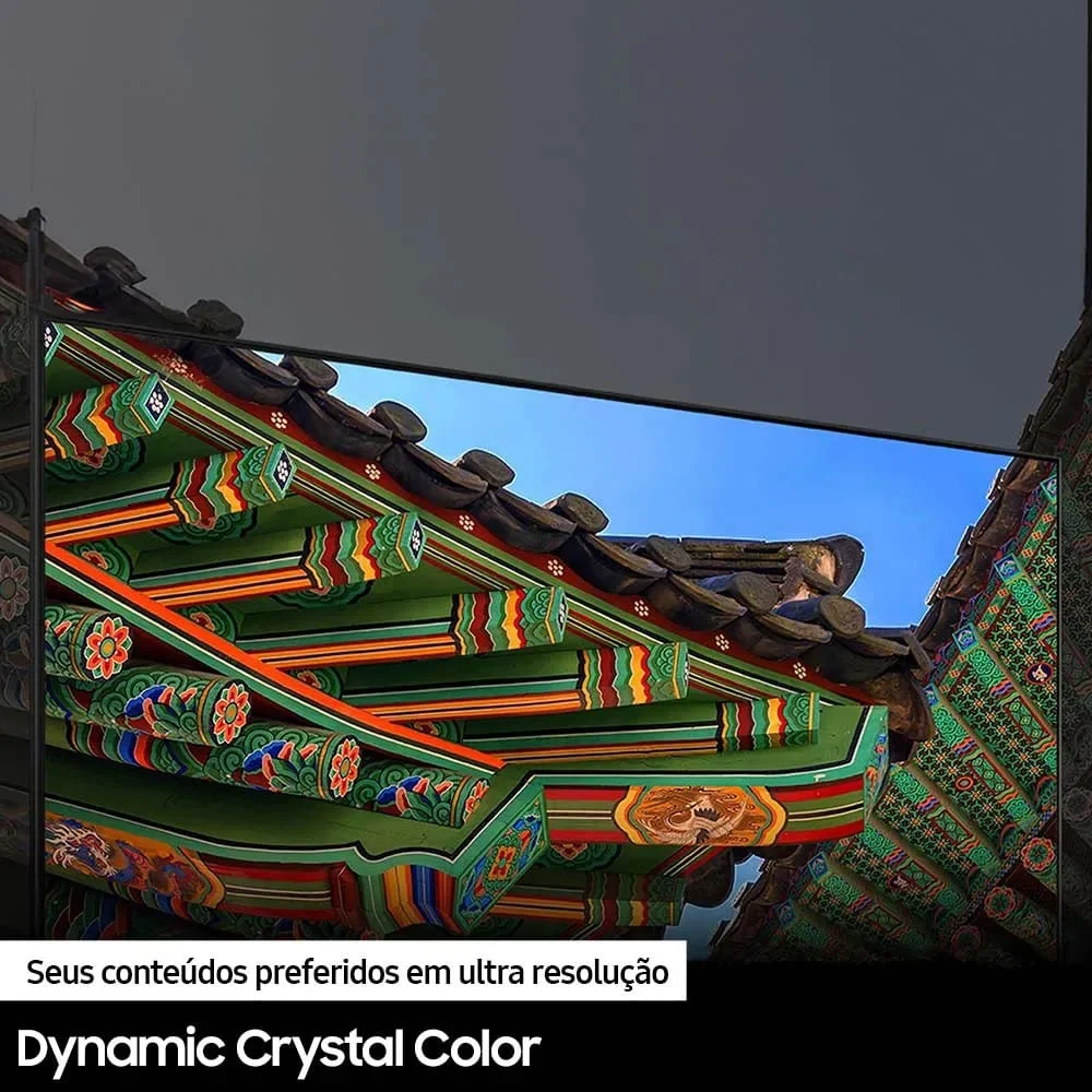 Smart TV 55 Polegadas Samsung Crystal UHD 4KKaBuM