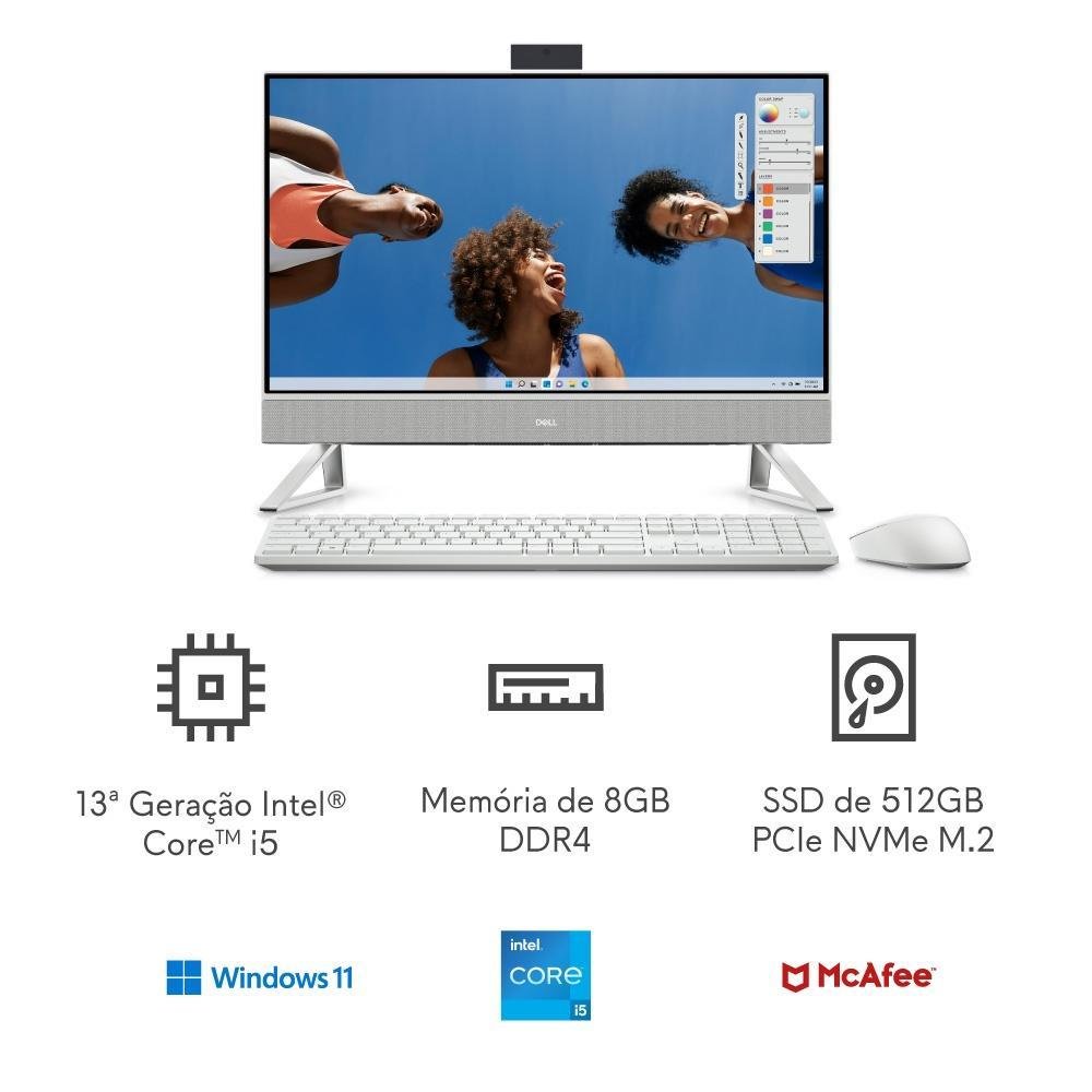 Computador All In One Dell Inspiron 5430 KaBuM