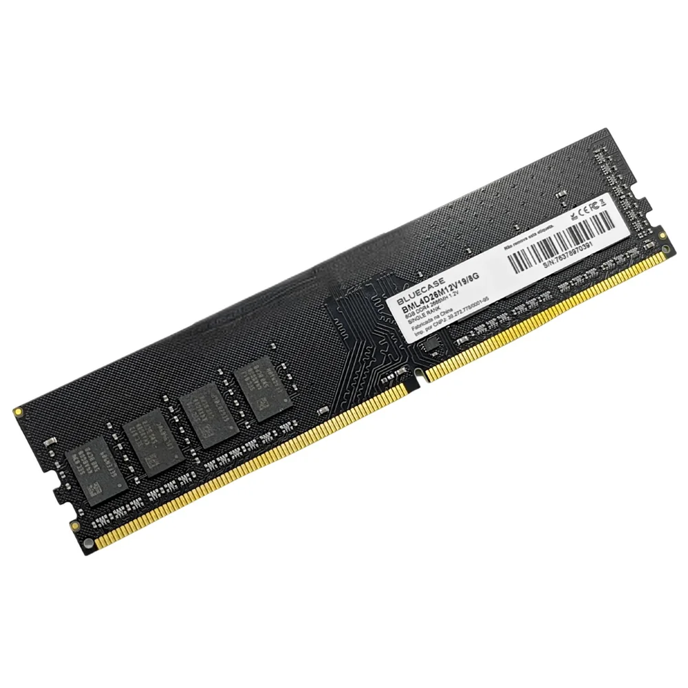 Memória Ram 8gb DDR4 2666MHZ 12V Bluecase